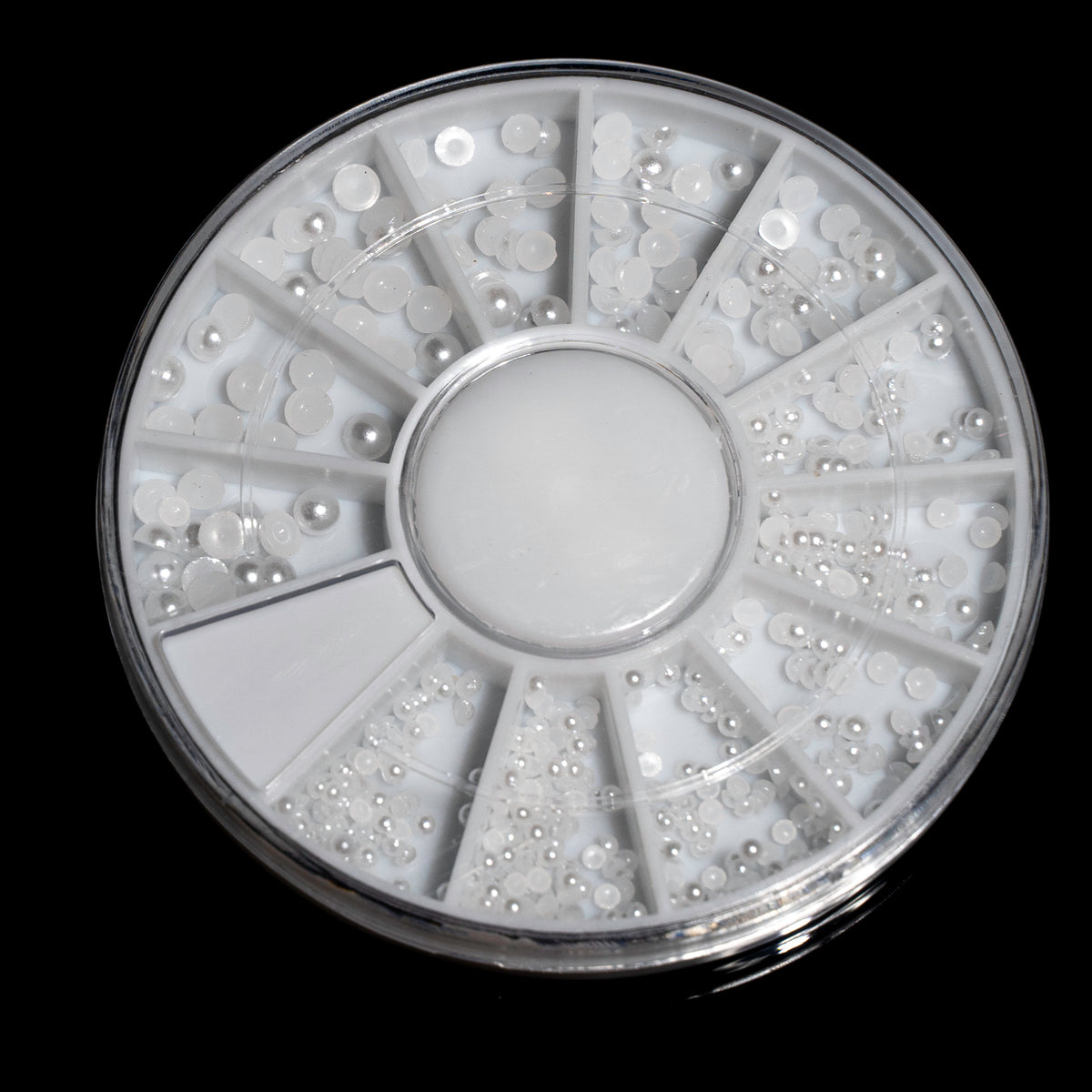 White Pearl Wheel – Nails Blinged Supply